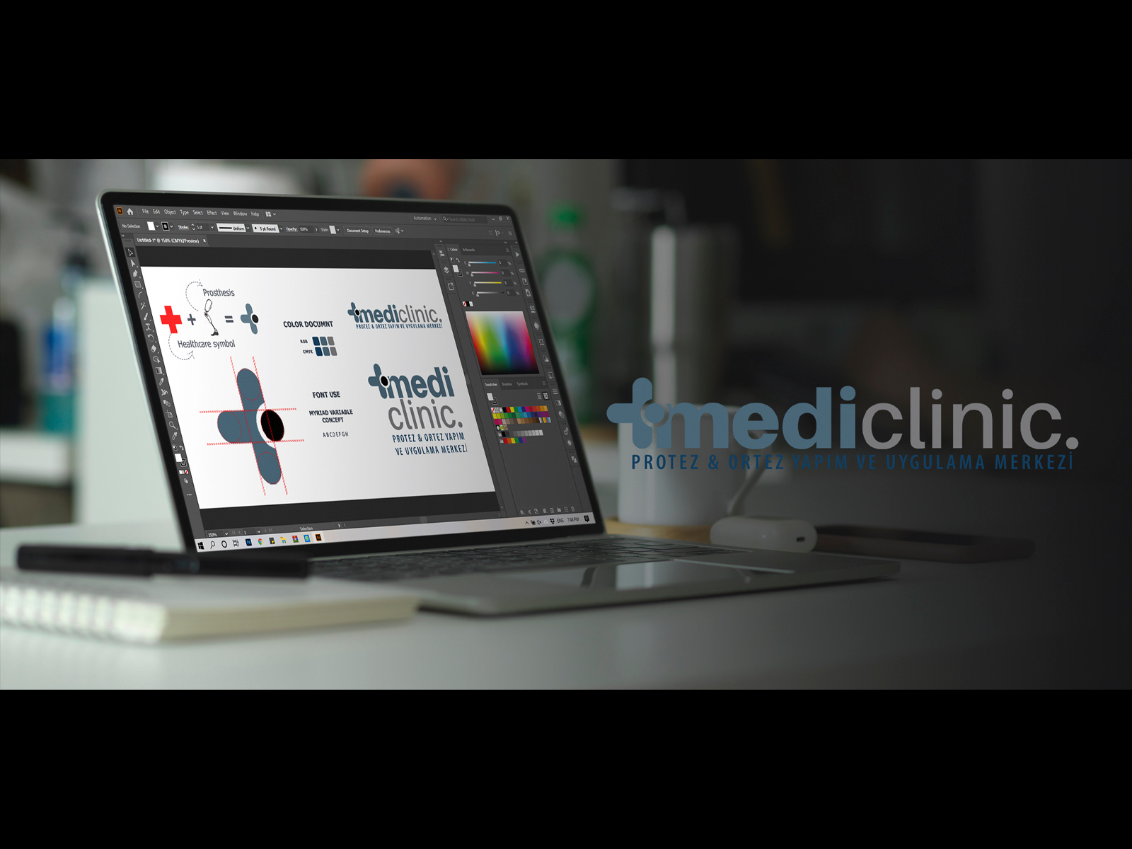 Mediclinic® - Medical Logo & Brand Identity Design by Mahsa on Dribbble