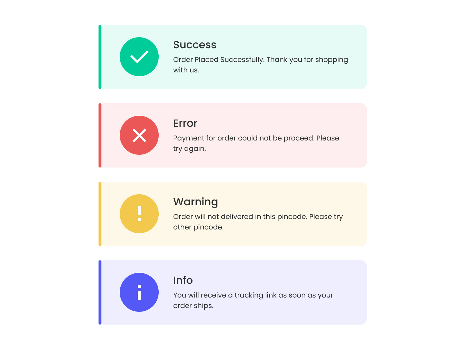 Notifications by kishori on Dribbble