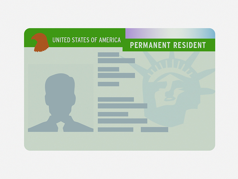 Green Card - test by Matthew Roberts on Dribbble