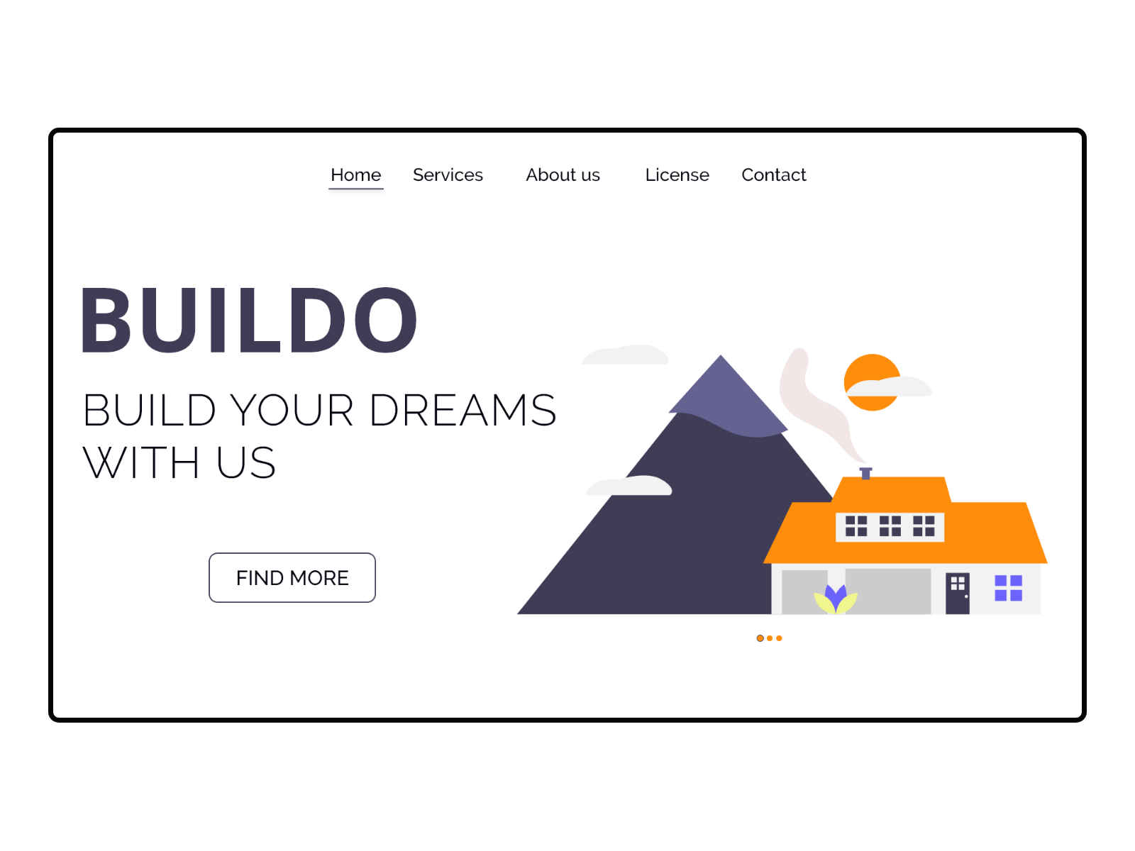 BUILDO - Landing Page Design by Omer Farooq on Dribbble