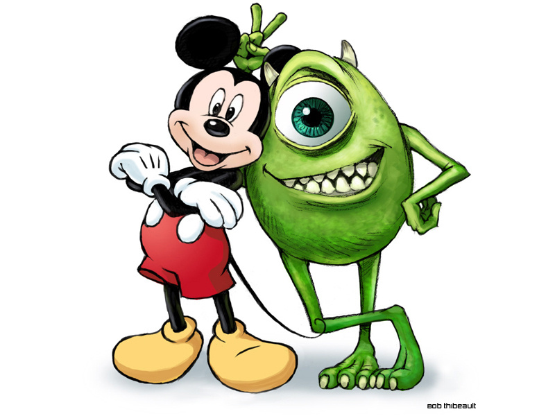 Mickey&Mike 2.0 by Robert Thibeault on Dribbble