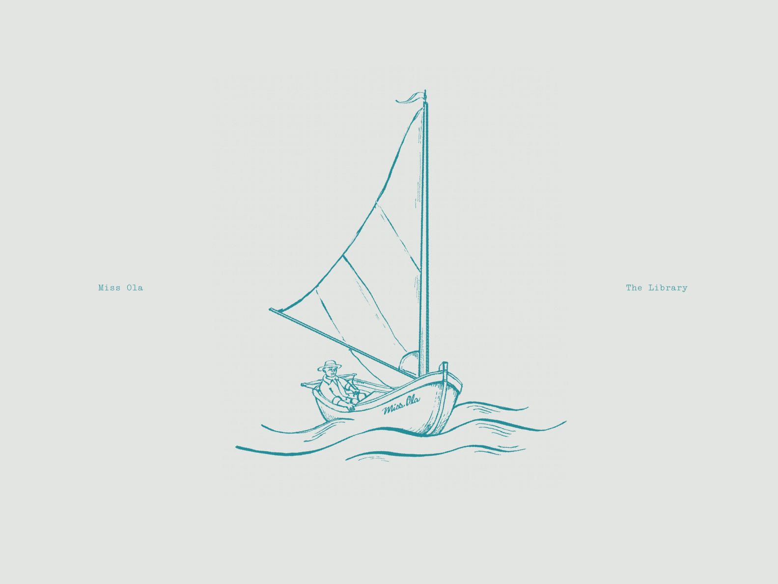 Kimpon's Seafire Library Ms. Ola Illustration by Jason Strong on Dribbble