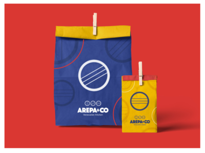 Restaurant branding to-go packaging. by Daniela Troiani on Dribbble