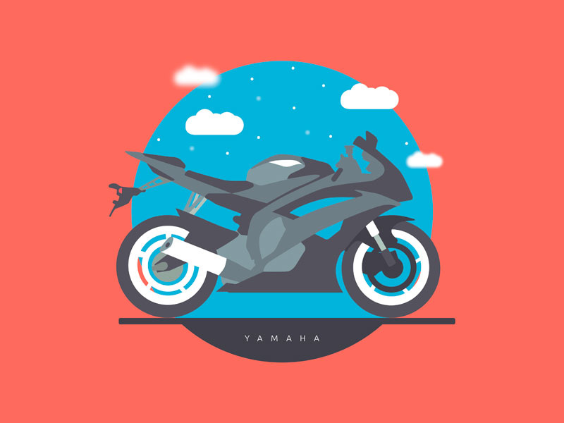 Yamaha by Elina Chanieva on Dribbble