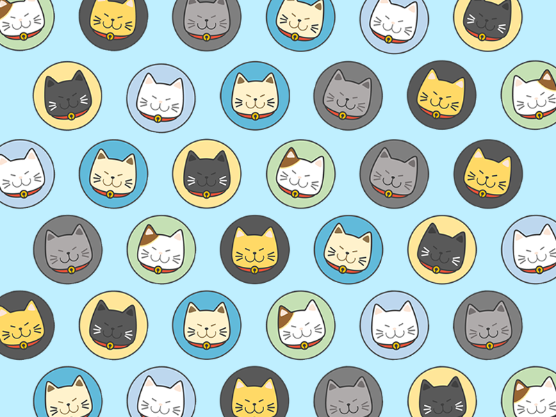 Happy Cats by Mark on Dribbble