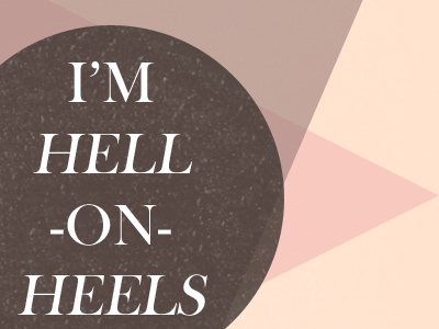 Hell on Heels by Liz Franco on Dribbble