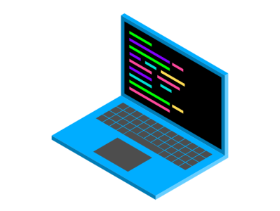 Isometric Laptop Illustration by Pixelize on Dribbble