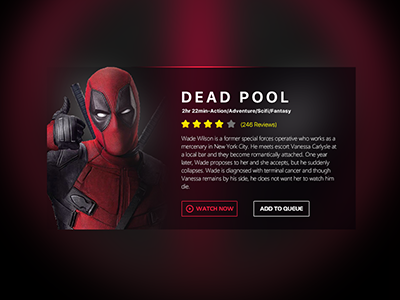 Deadpool by Nick on Dribbble