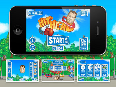 Hit The Head Ui by Monter for DemSt team on Dribbble