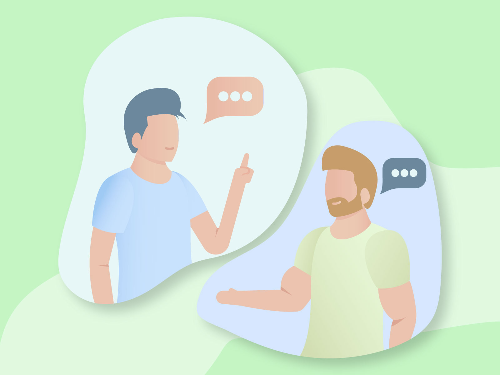 Talking by Pandji Crhestyan on Dribbble