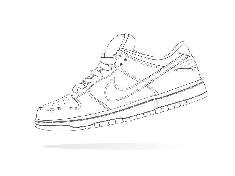 Nike Sb Dunk Template