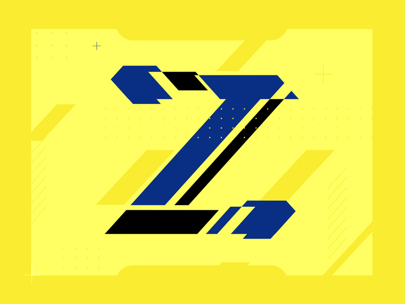 36 Days of Type - Z by Brian Smallwood on Dribbble