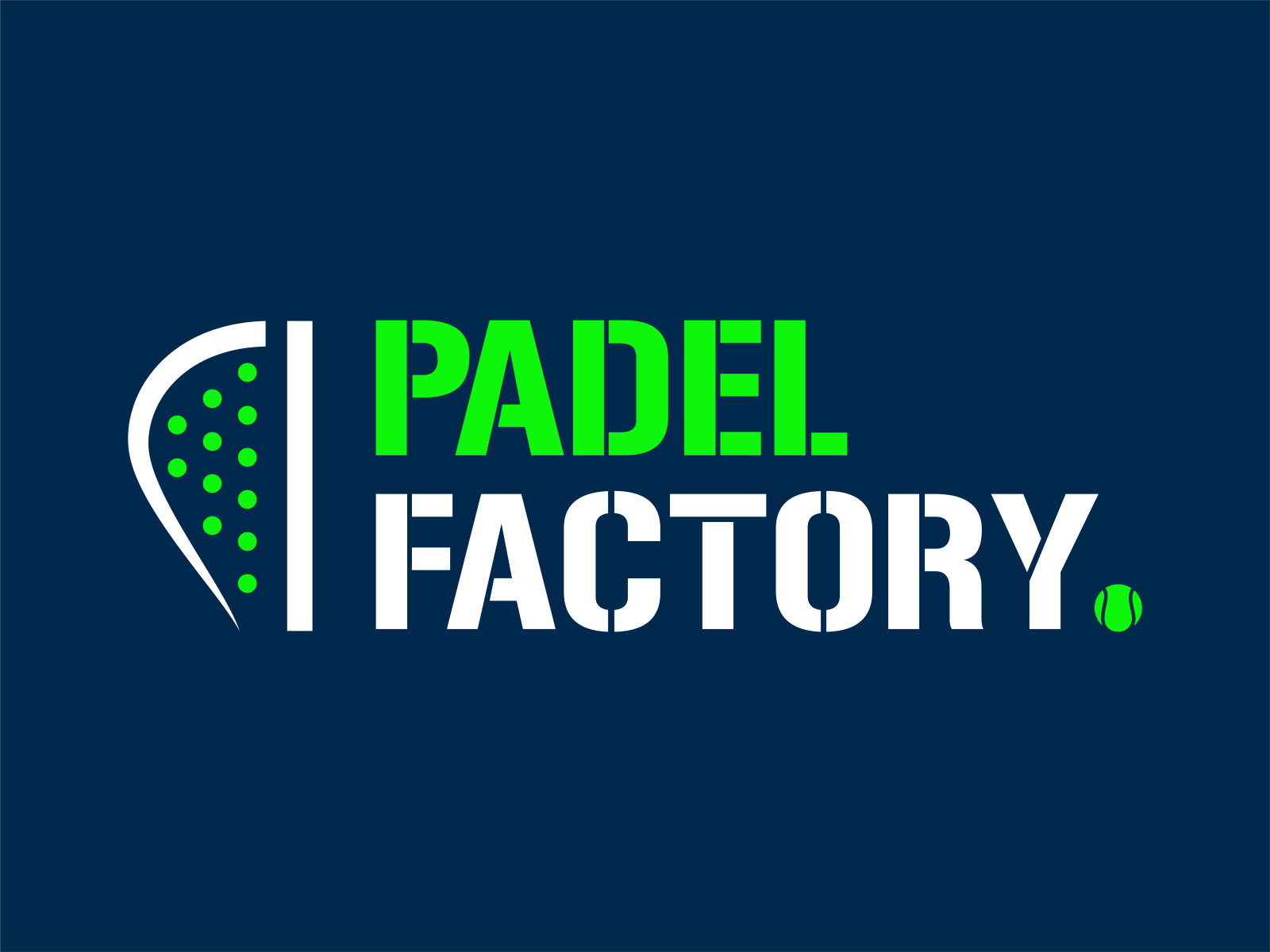 Padel Tennis Factory Logo by Md Nuruzzaman on Dribbble