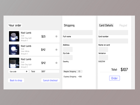 Cart Page designs, themes, templates and downloadable graphic elements ...