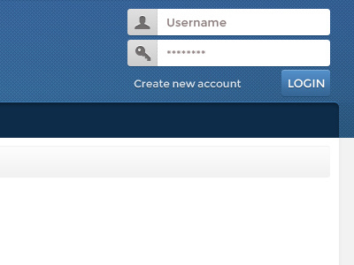 User Login by Lewis Ainslie on Dribbble