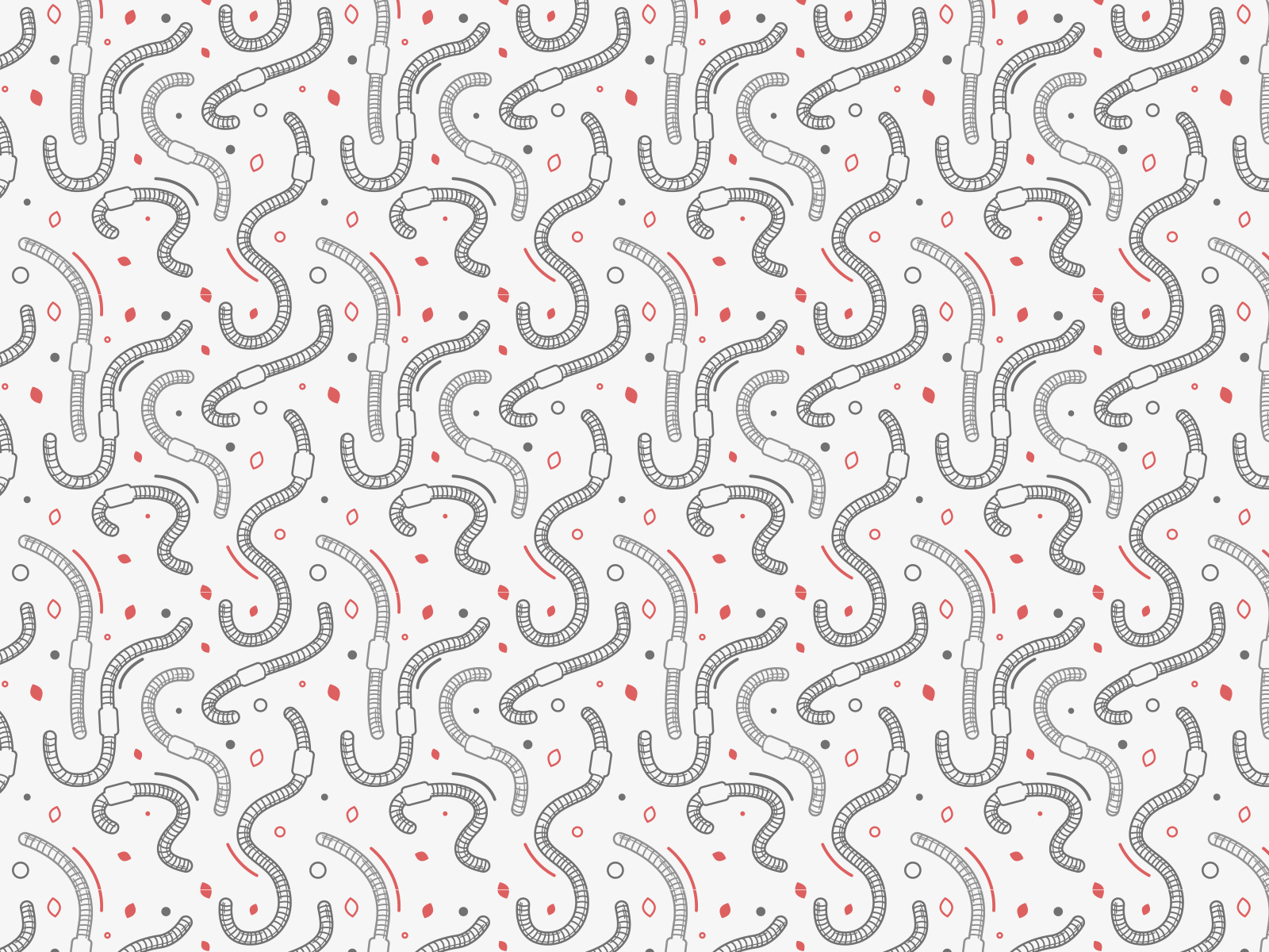 Worms pattern by Katerina Razumova on Dribbble