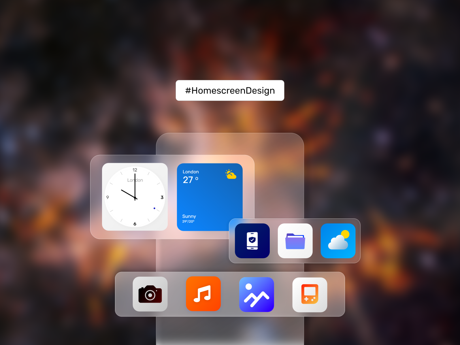 Home Screen Design by Ankit Sil on Dribbble