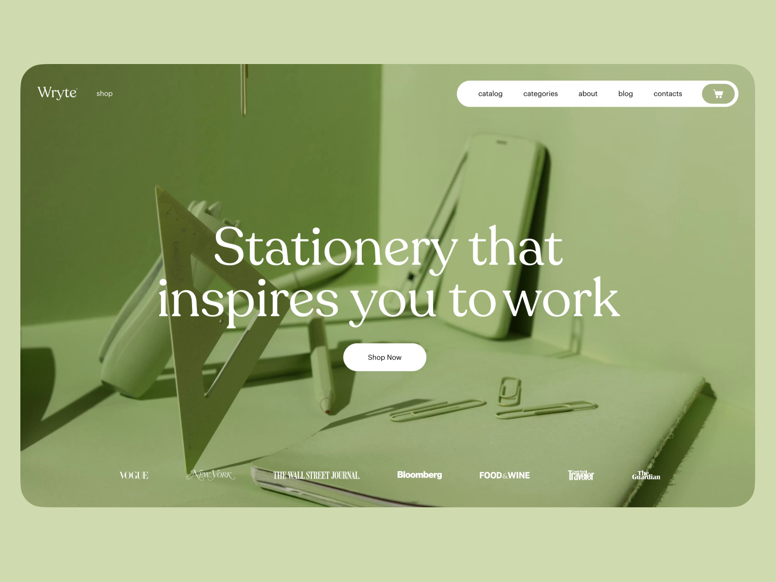 Stationery Store Website By Tubik On Dribbble stationery-store-website-by-tubik-on-dribbble