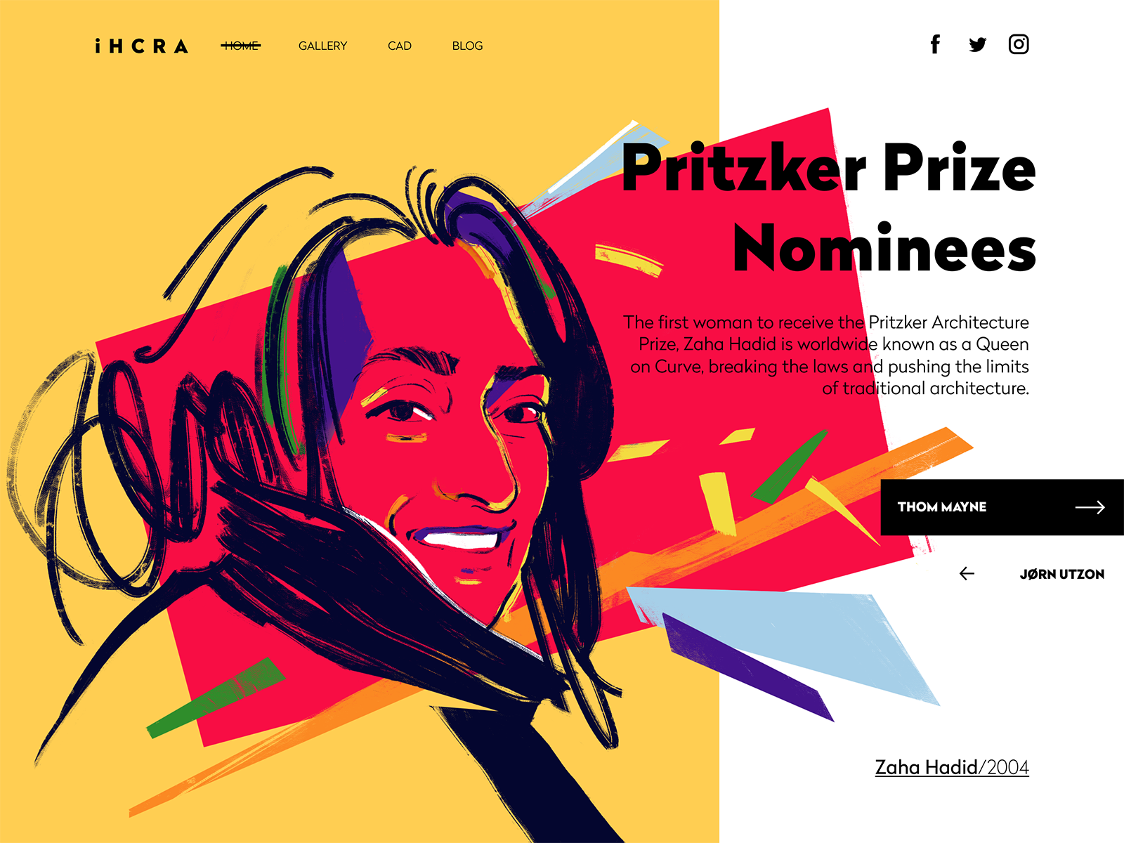 Architecture Magazine Website By Tubik On Dribbble