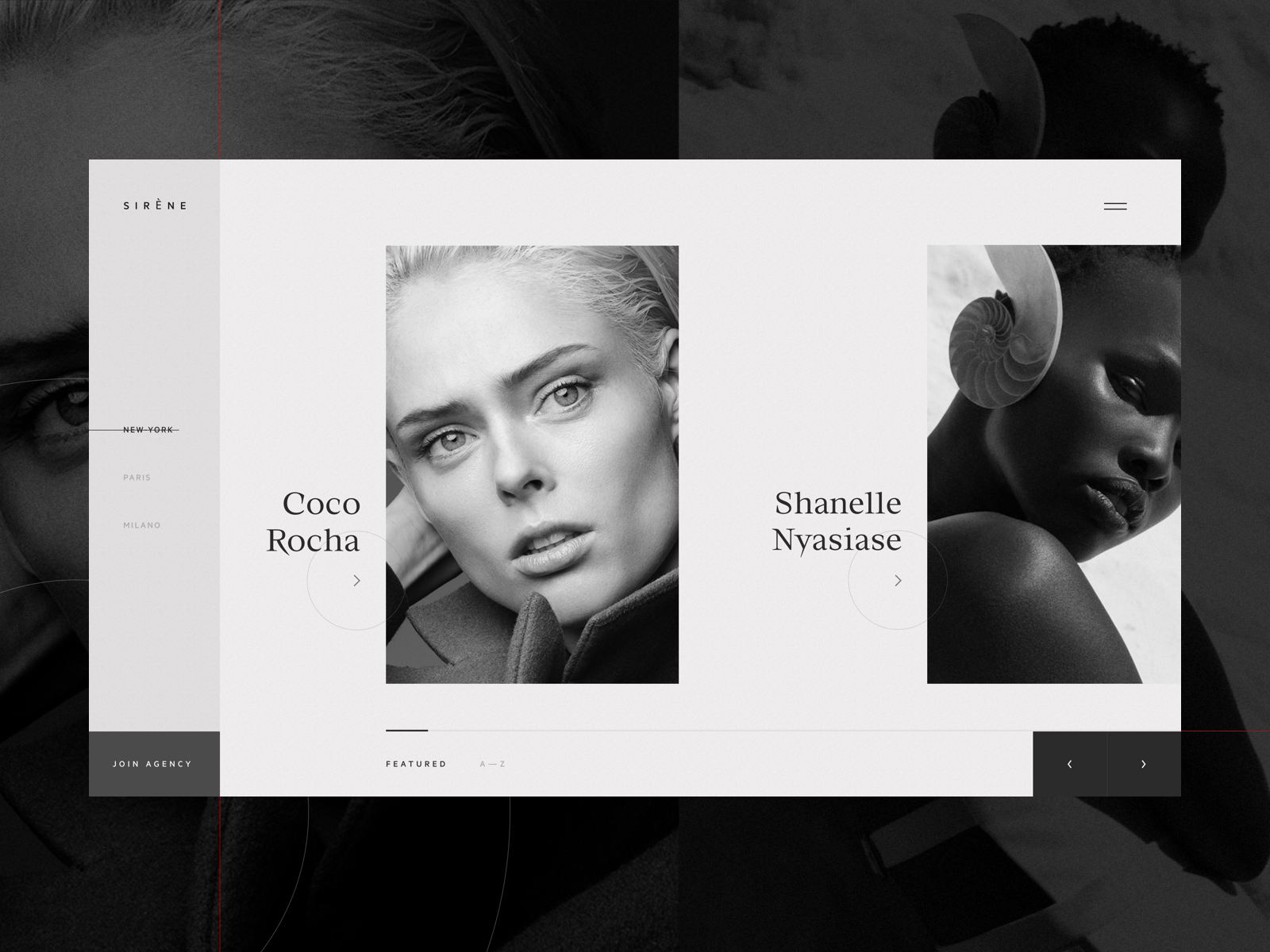Dribbble - tubik_fashion_models_portfolio_website.png by tubik