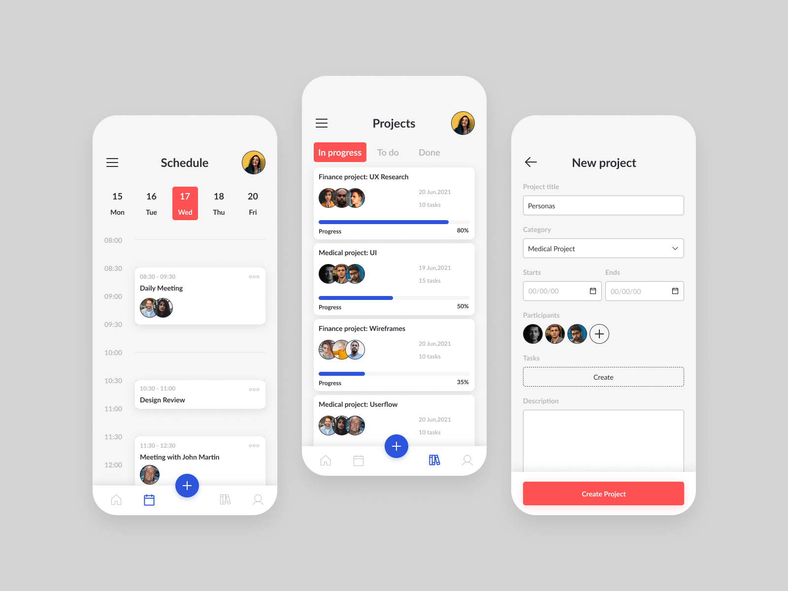Project management App by DashDevs on Dribbble