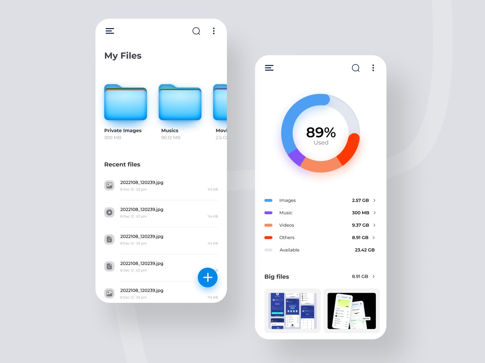 File Management by Simmons on Dribbble