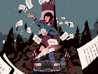 The Memory Police 👮🏻‍♂️ by Mathew Lucas ︎ on Dribbble