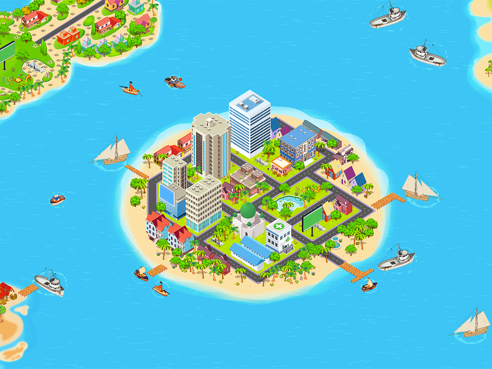 Isometric Island Level Design by Kalrift on Dribbble