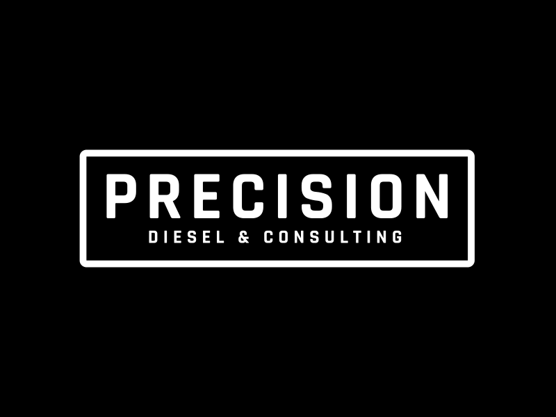 Precision Diesel & Consulting Logo by Christoph Codes on Dribbble