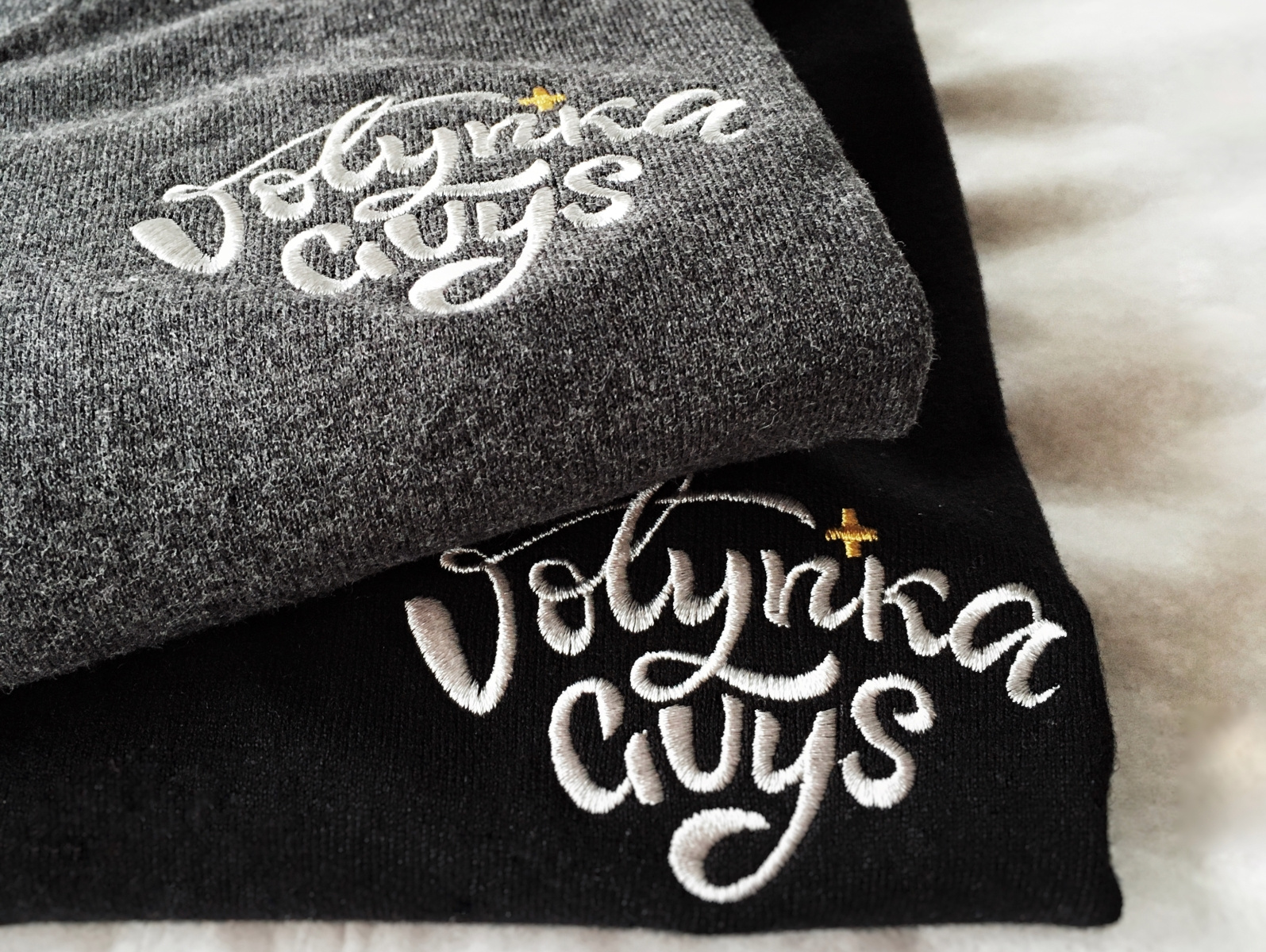 lettering logo embroidery by Svetlana Filippova on Dribbble