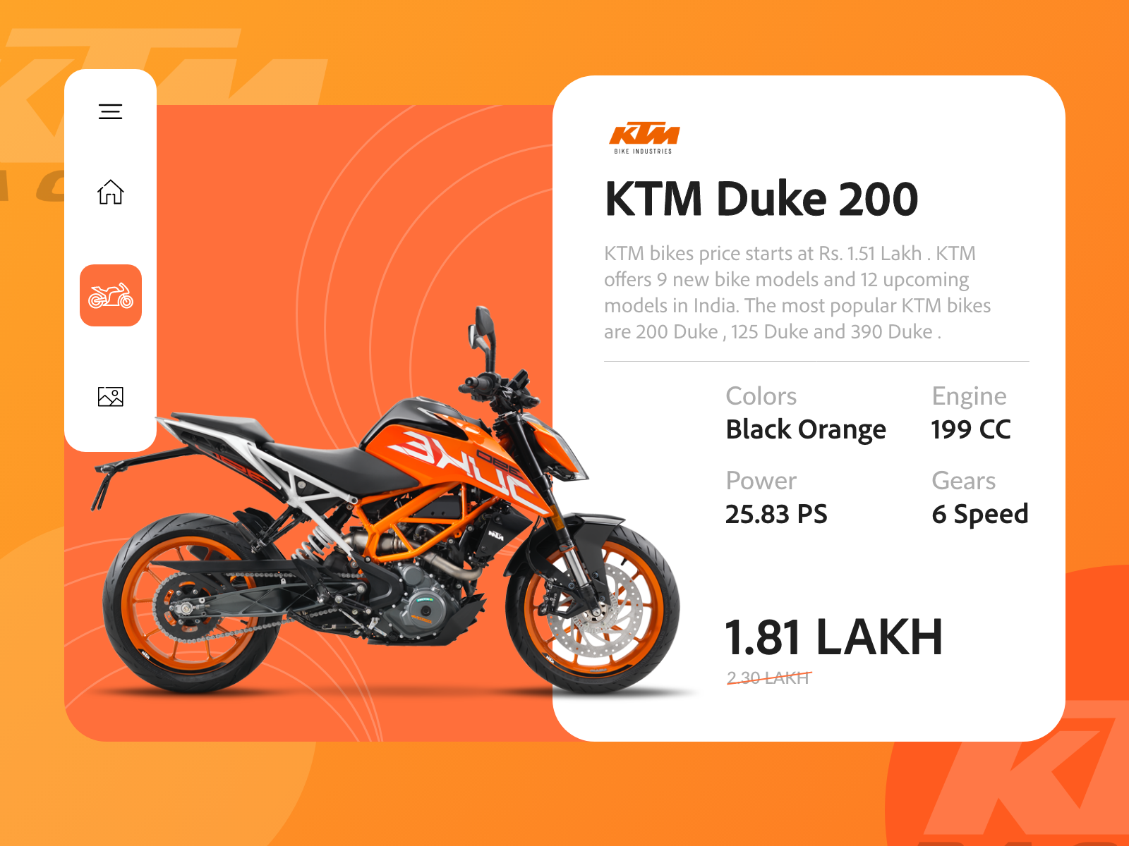 Duke Bike Price