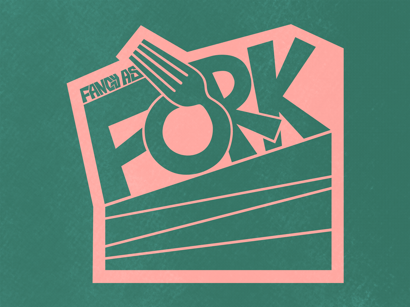 Fancy as Fork by Nicole Kline on Dribbble
