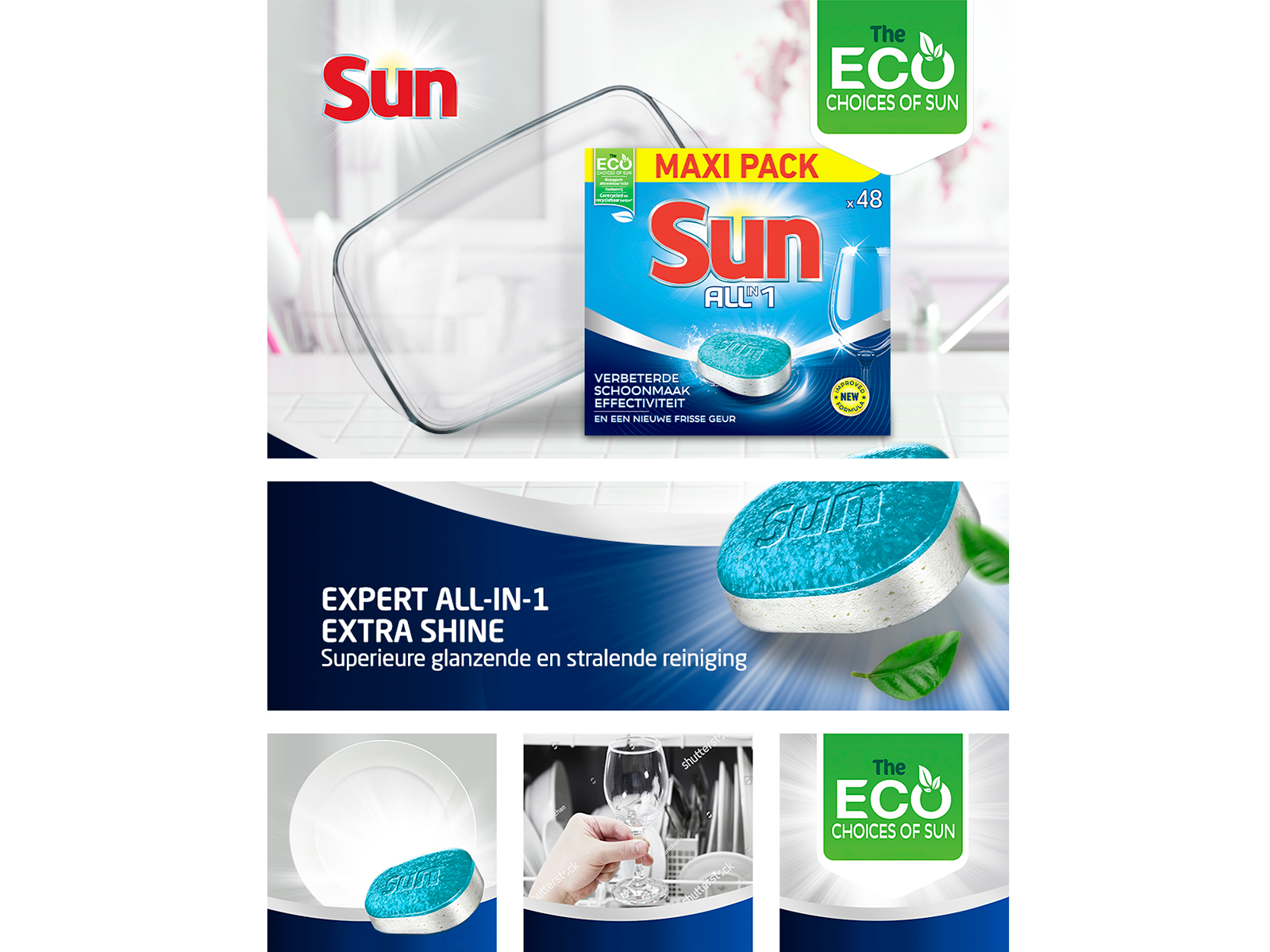 Sun Unilever Amazon landing keyvisual, banner and cards by Timofey ...