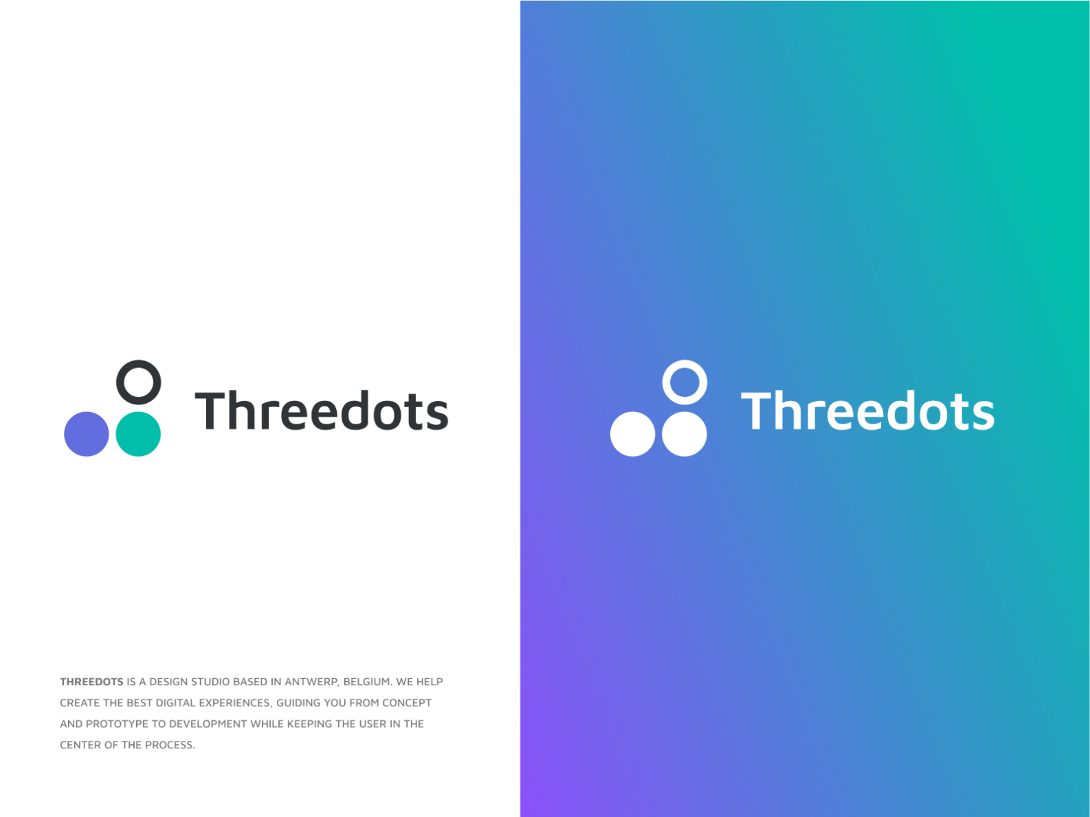 Threedots - Logo & Branding by Tommy Buelens on Dribbble
