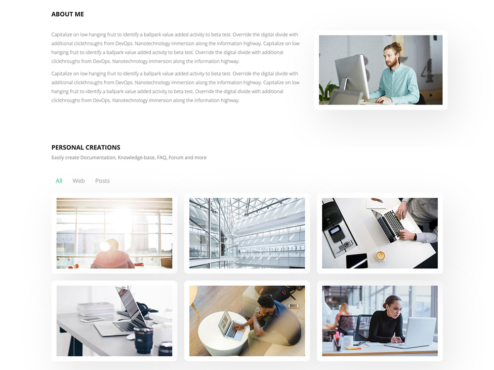 Wikb - Knowledgebase & Help Desk WP Theme by ModelTheme on Dribbble