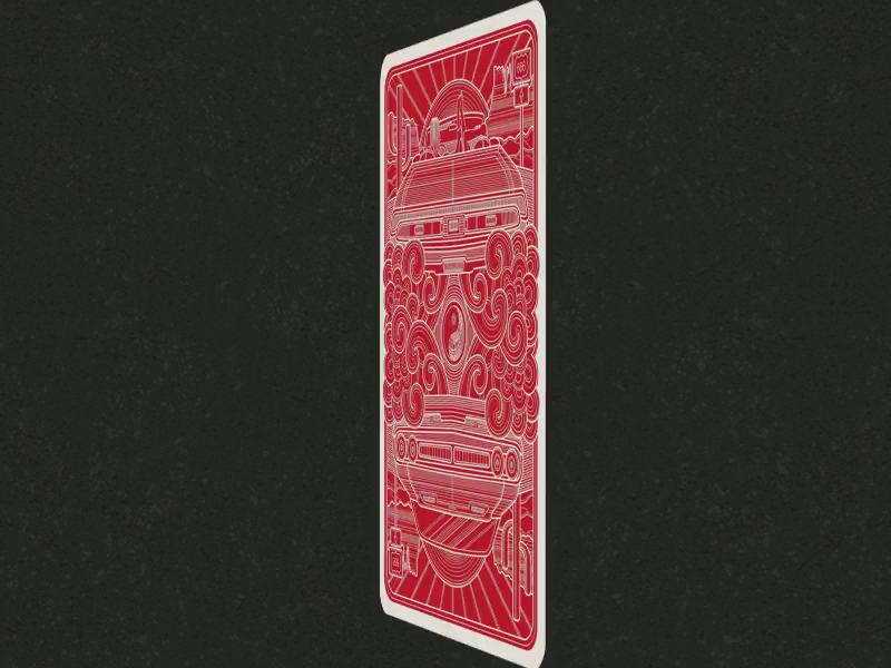Playing Card - Back Design by Lia Cucuianu on Dribbble
