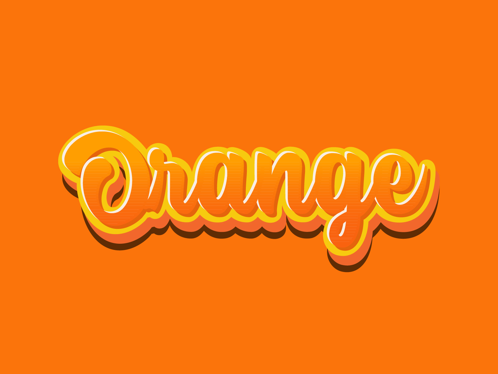 Orange by Yakuzo on Dribbble
