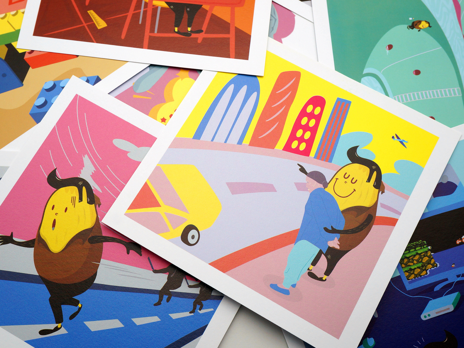 Uncle Dreaming Potato Illustration by Victor Chan on Dribbble