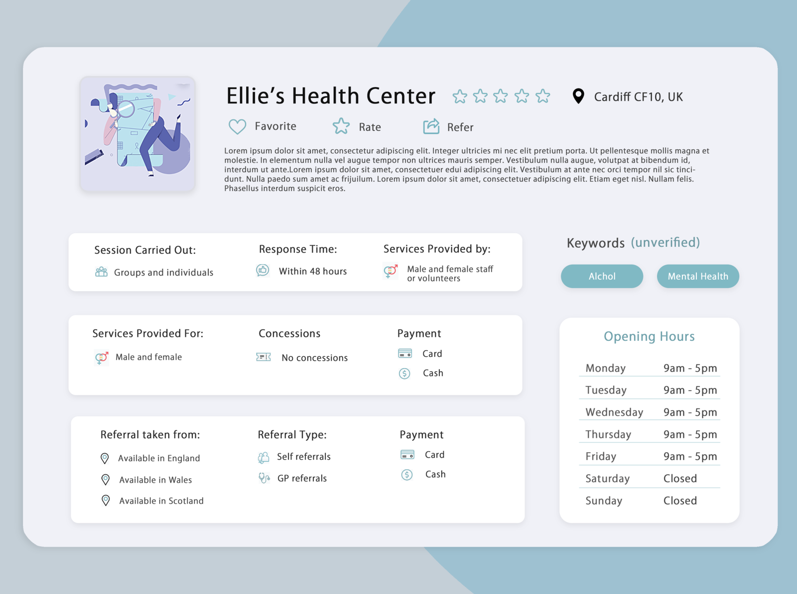 Branch detail by Ellie Y on Dribbble