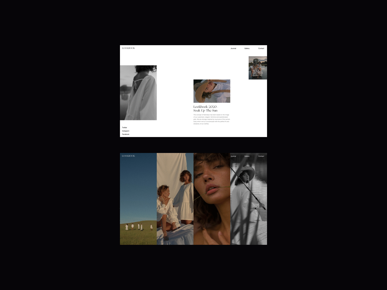 Lookbook designs, themes, templates and downloadable graphic elements ...