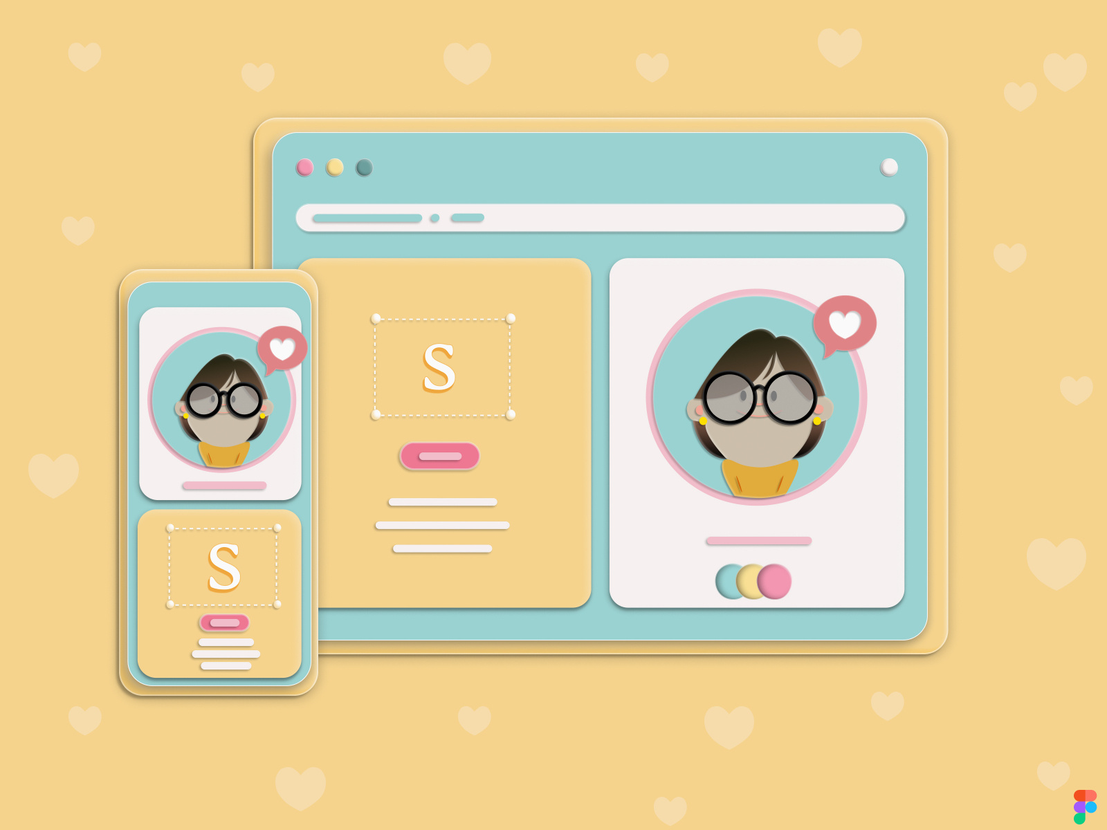 3d UI Illustation | Figma by Sarah Suleri on Dribbble