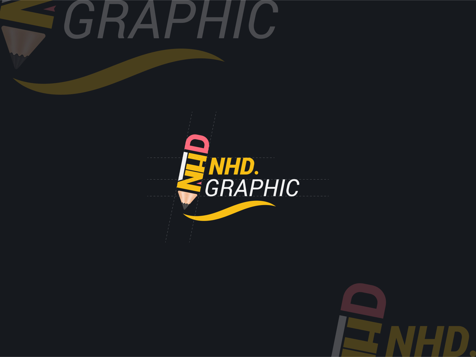 NHD Graphic (Own Logo) by NHD Graphic on Dribbble
