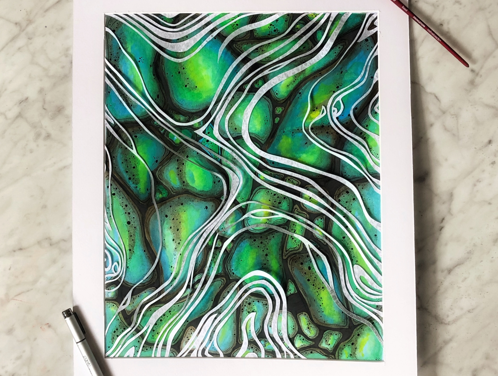 River Rocks (Full) by Libby Marsden on Dribbble