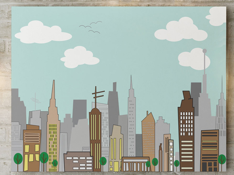 City life by Adi Yagoda on Dribbble