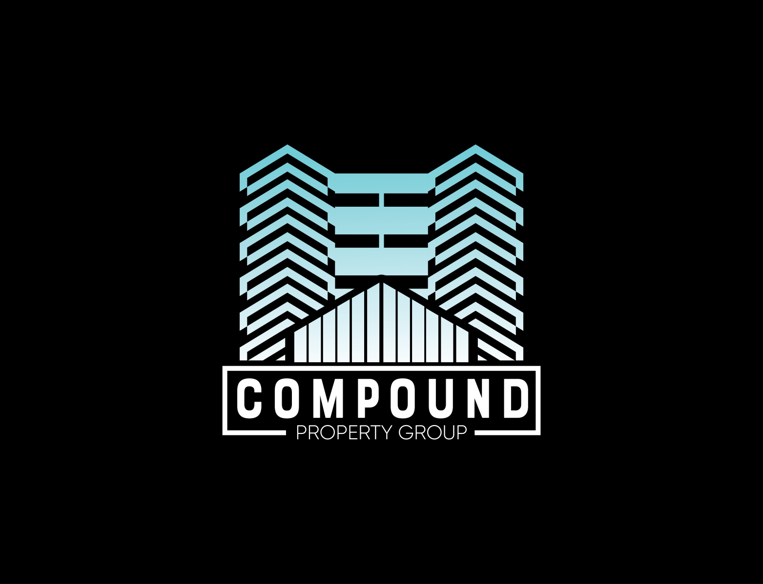 Compound Property Real Estate Group Logo by Oasiuddin Ahmed on Dribbble