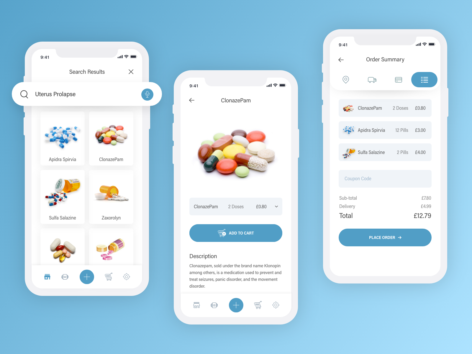 Healthcare - Medicine App by smartData Enterprises (I) Ltd on Dribbble
