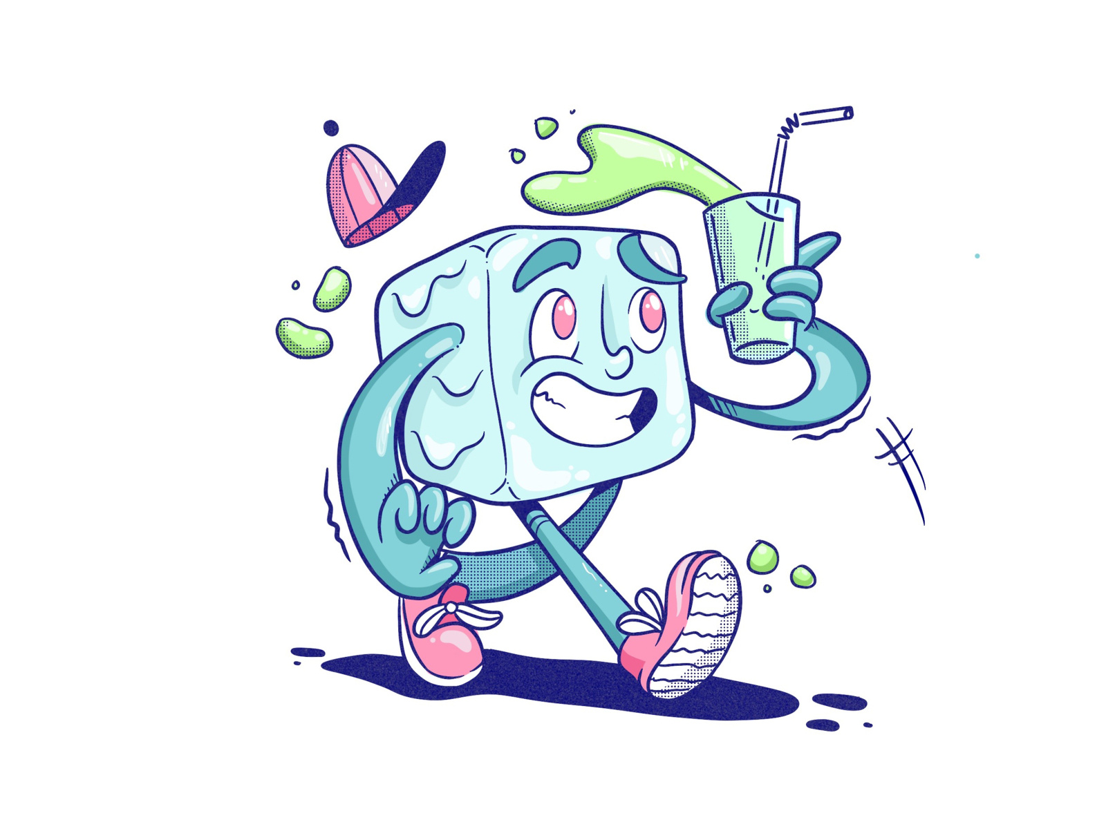 Stay cool folks ☀️ by Pheeb on Dribbble