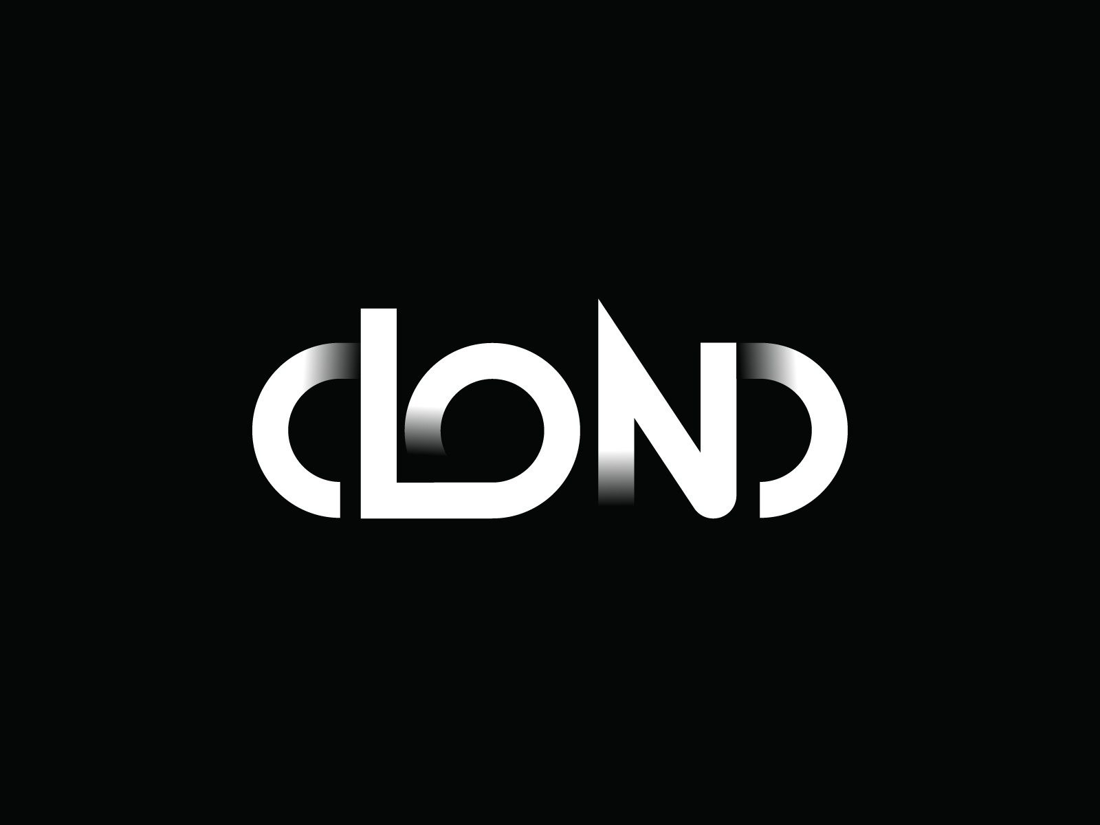 clond l simple mark l typo logo by Amir Sayem on Dribbble