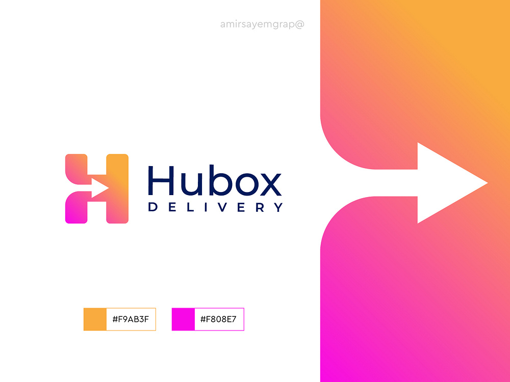 Delivery logo by Amir Sayem on Dribbble