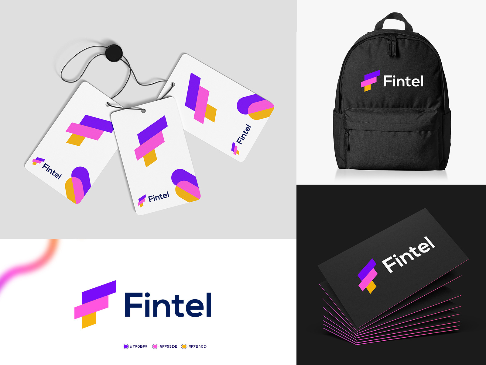 Fintel Branding by Amir Sayem on Dribbble